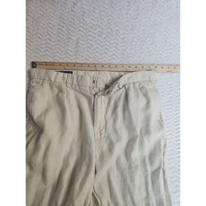 Polo Ralph Lauren | Pants | Vintage Polo Ralph Lauren Pants Mens 36x3 Linen Ivory Pleated ...
